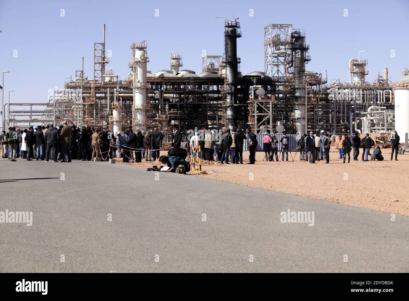 Amenas gas plant hi-res stock photography and images - Alamy