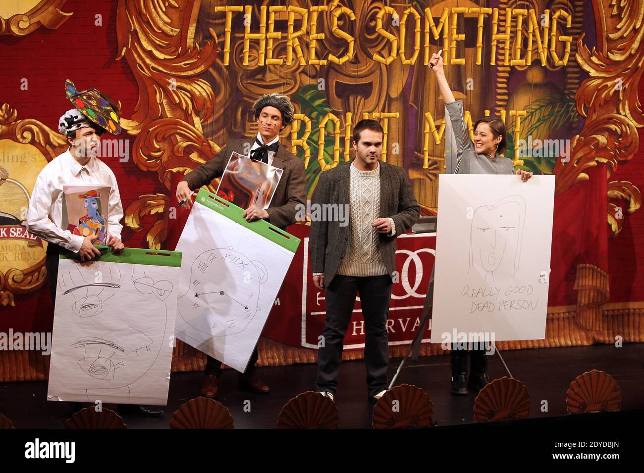 French actress Marion Cotillard with Alex Willis as Pablo Picasso and ...