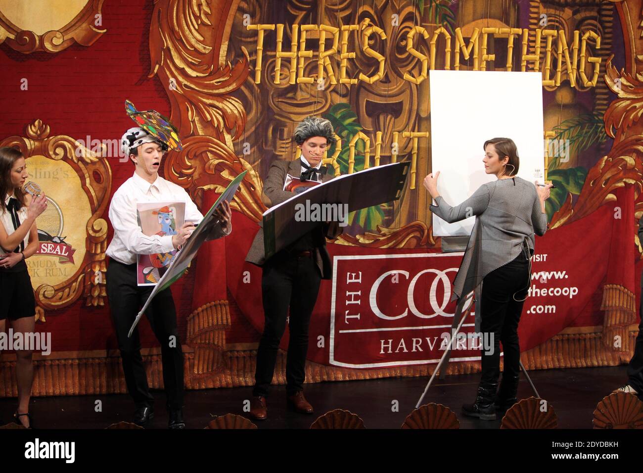 French actress Marion Cotillard with Alex Willis as Pablo Picasso and ...