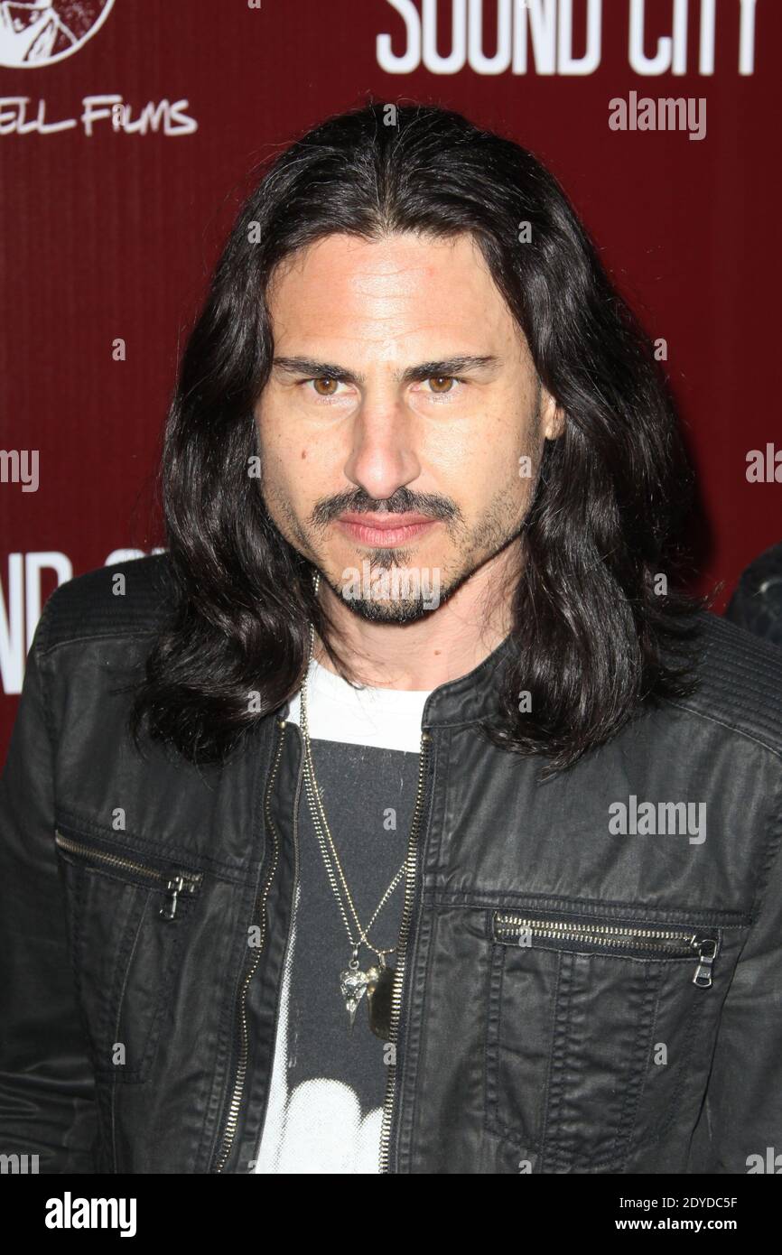 Brad Wilk arriving at the premiere of 'Sound City' in Hollywood, Los ...