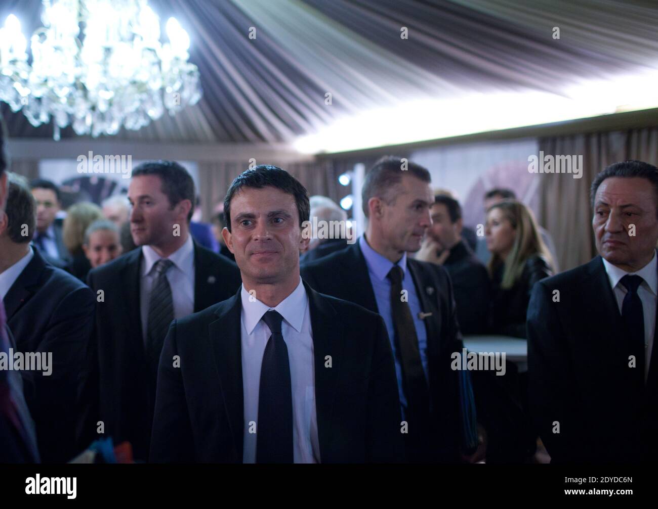French Interior minister Manuel Valls attends the CRIF Rhone Alpes ...