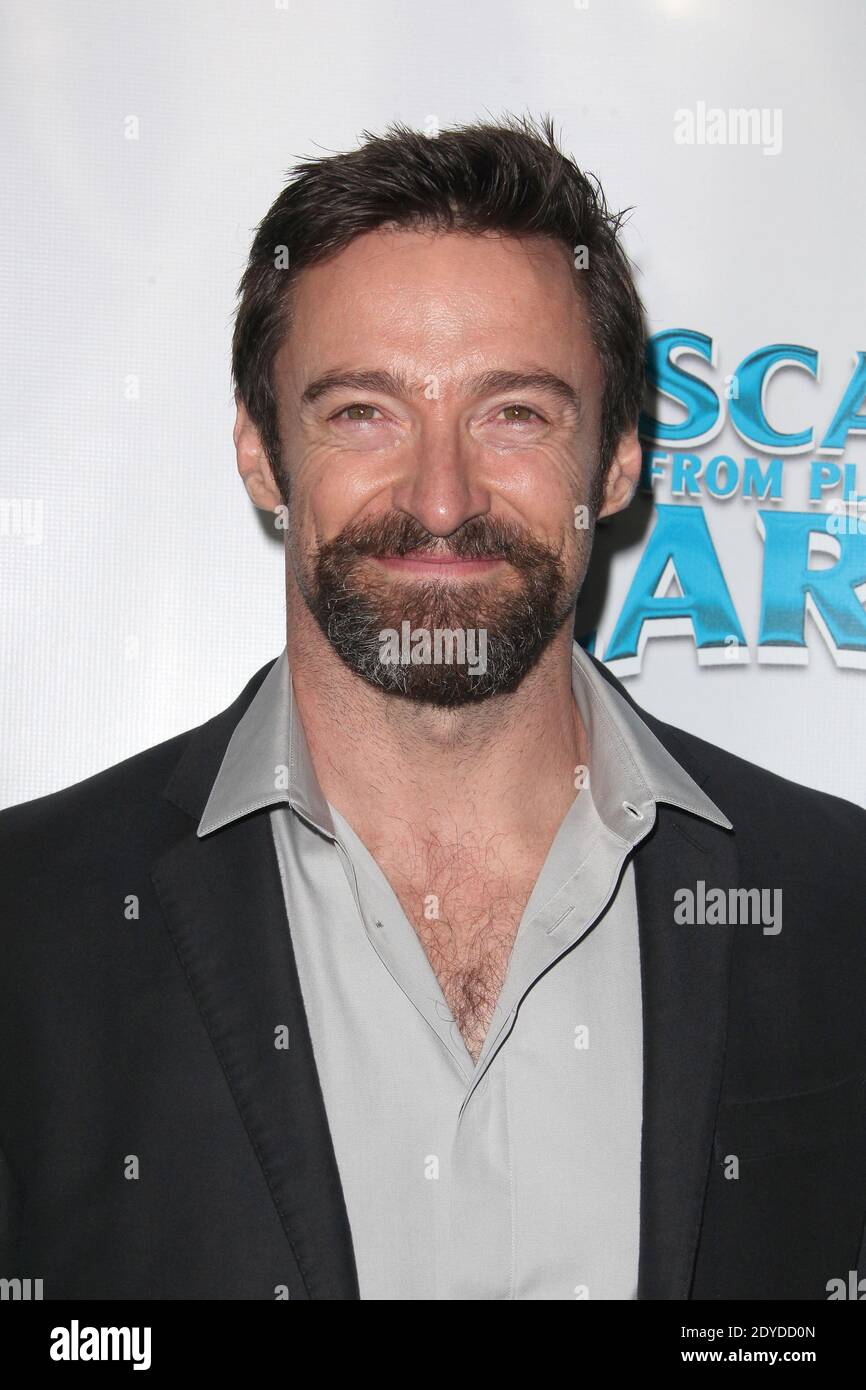 Hugh Jackman arrives to the premiere of 'Escape from Planet Earth' in ...