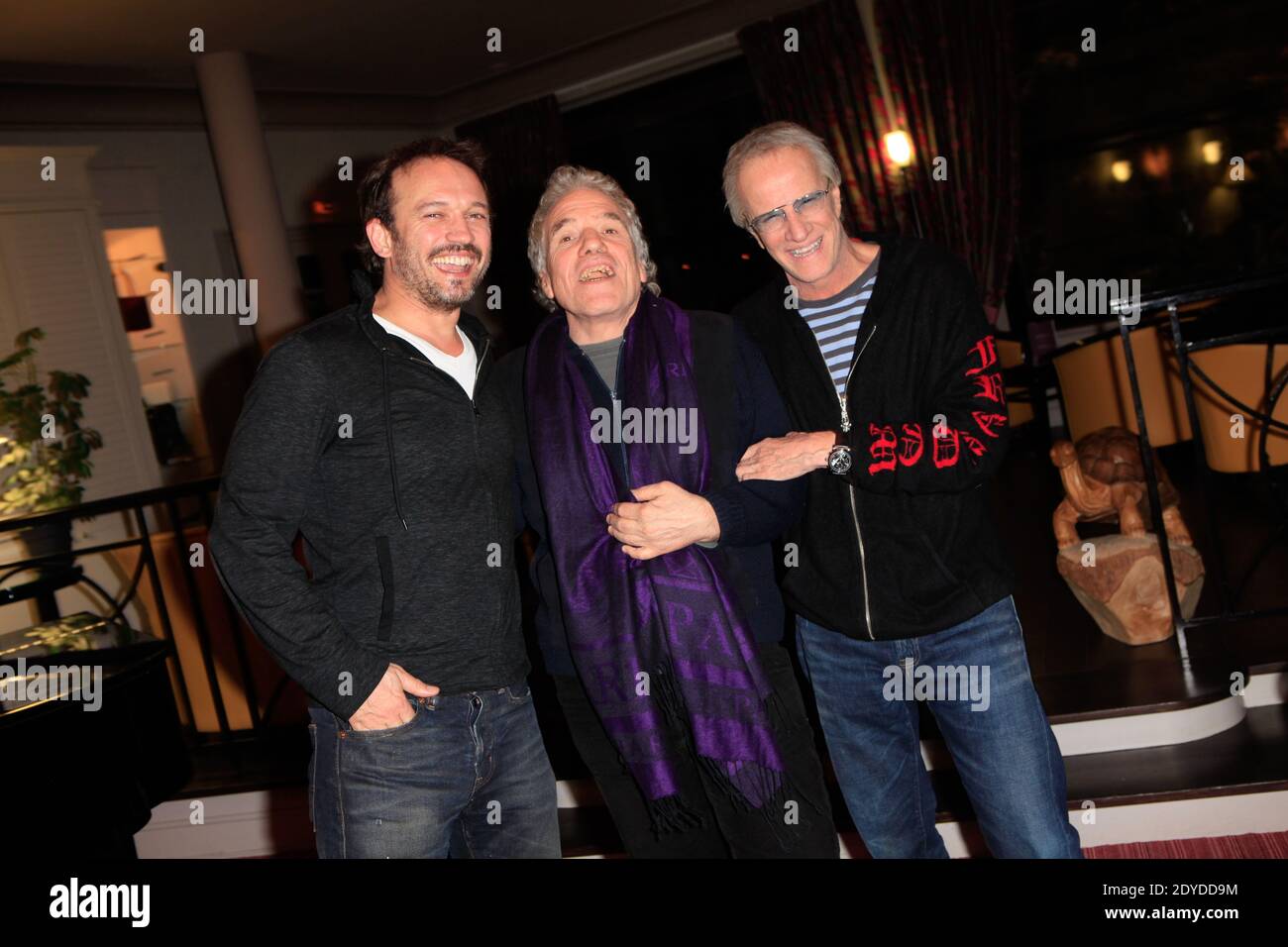 EXCLUSIVE. Vincent Perez, Abel Ferrara and Christophe Lambert posing ...