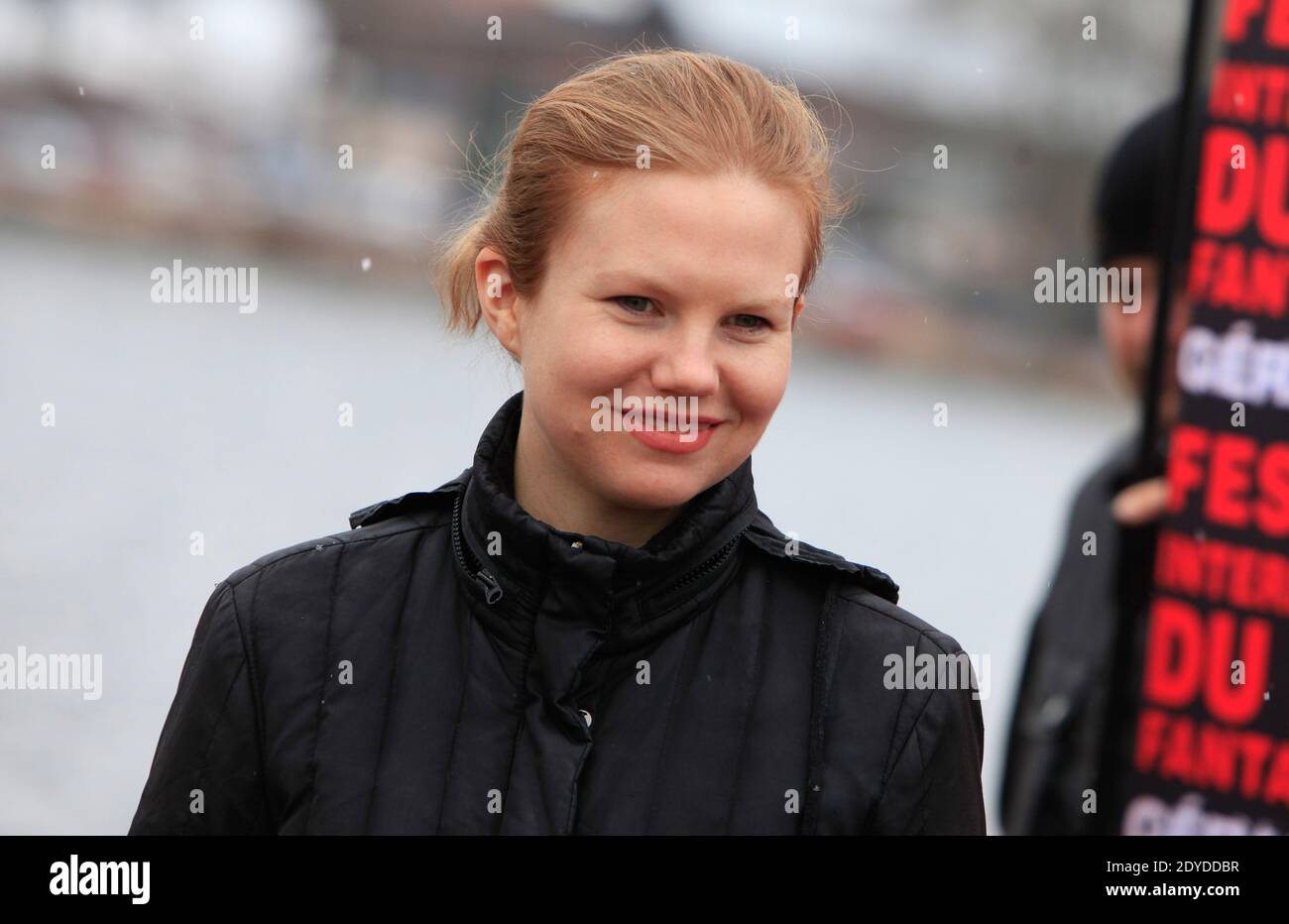Shanyn Leigh posing at a photocall during the 20th Fantastic'Arts Film ...