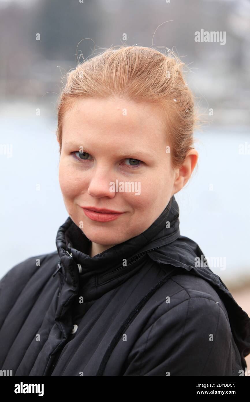 Shanyn Leigh posing at a photocall during the 20th Fantastic'Arts Film ...