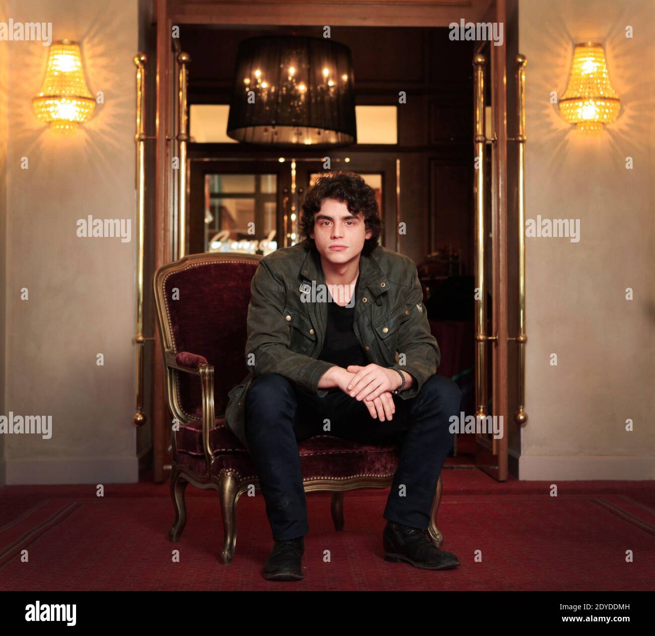 Pierre Perrier posing during the 20th Fantastic'Arts Film Festival in ...