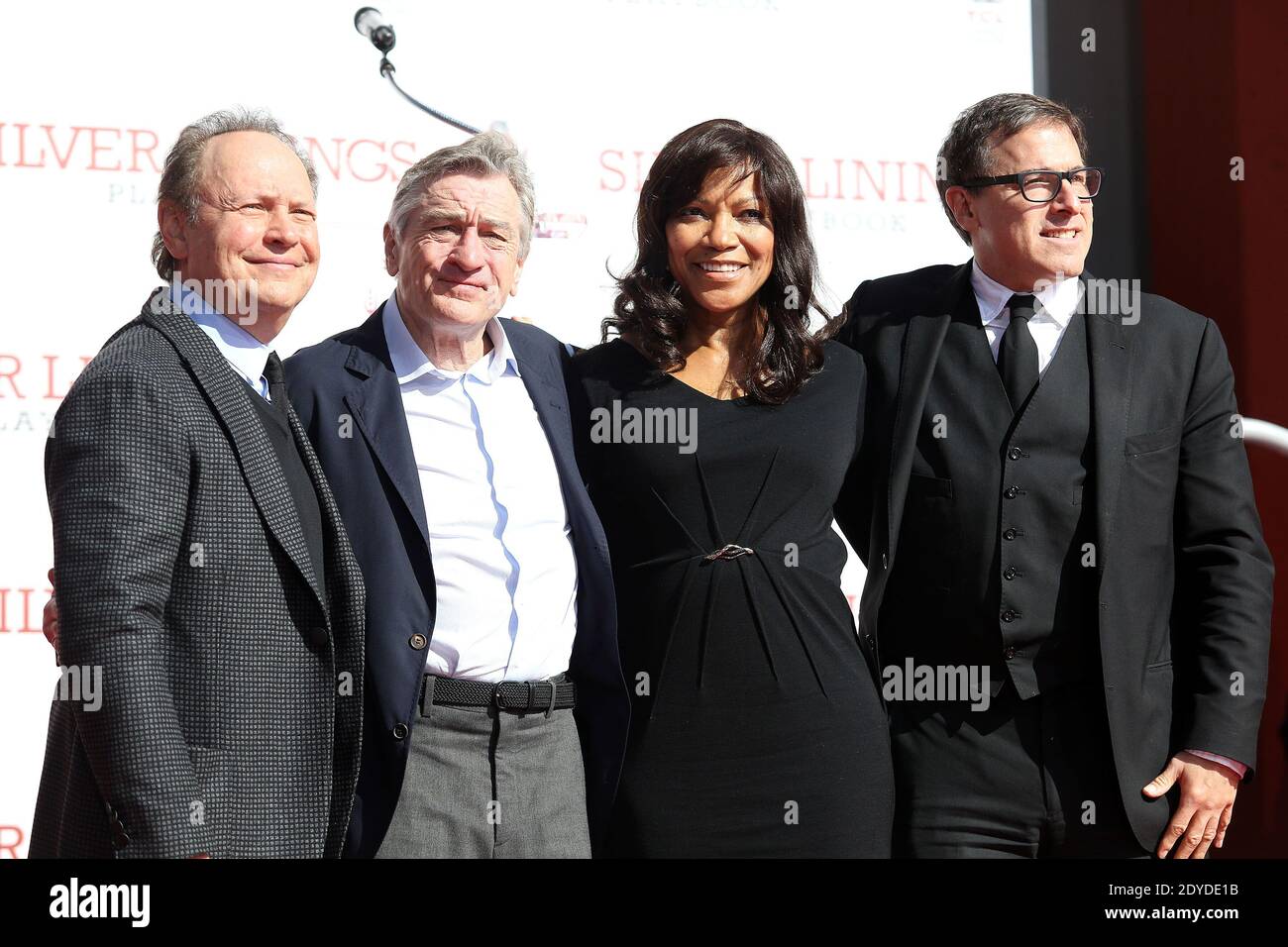 Billy Crystal, Robert DeNiro, his wife Grace Hightower and David O ...