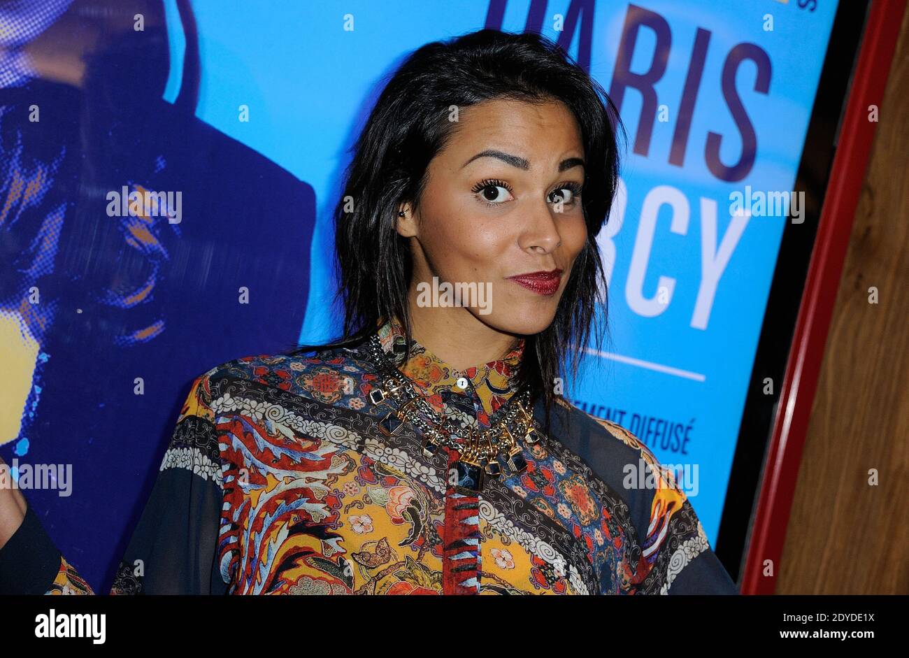 Shy'm is presented with a double platinum album for having sold more ...