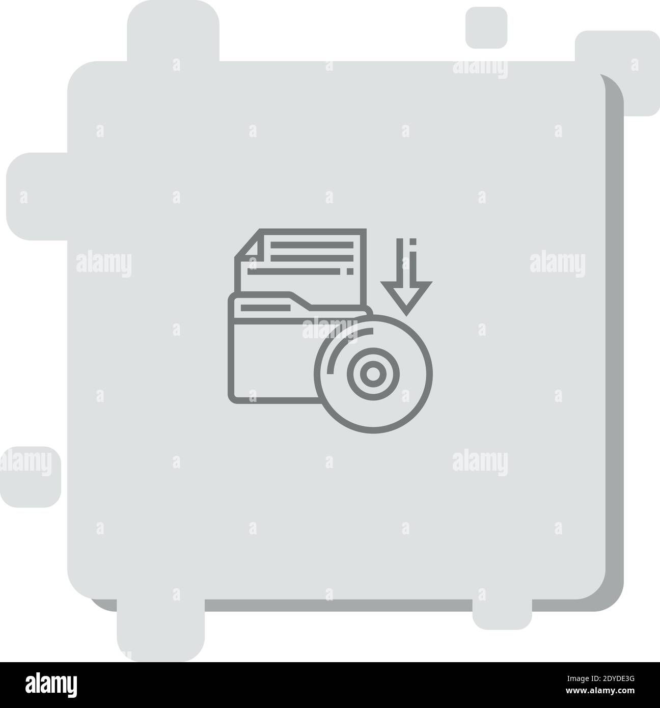 storage vector icon modern simple vector illustration Stock Vector ...
