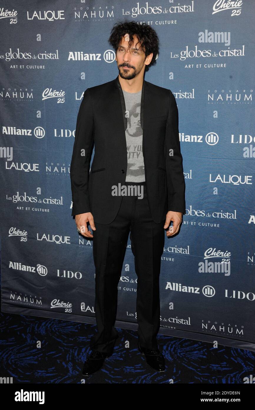 Tomer Sisley attending the 8th 'Globes de Cristal' Awards at Lido de ...