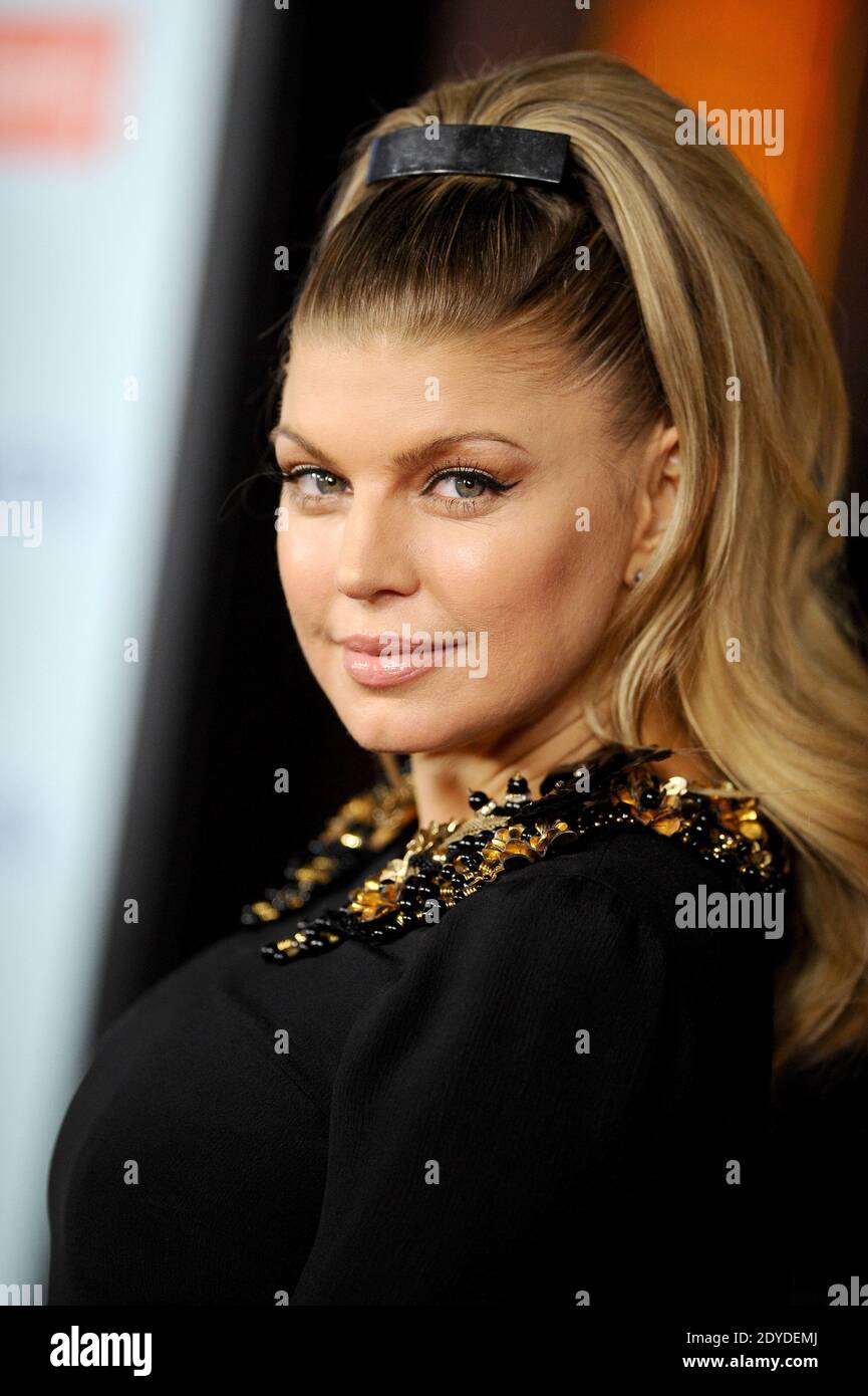 Fergie arrives at the premiere of Relativity Media's 'Safe Haven' held ...