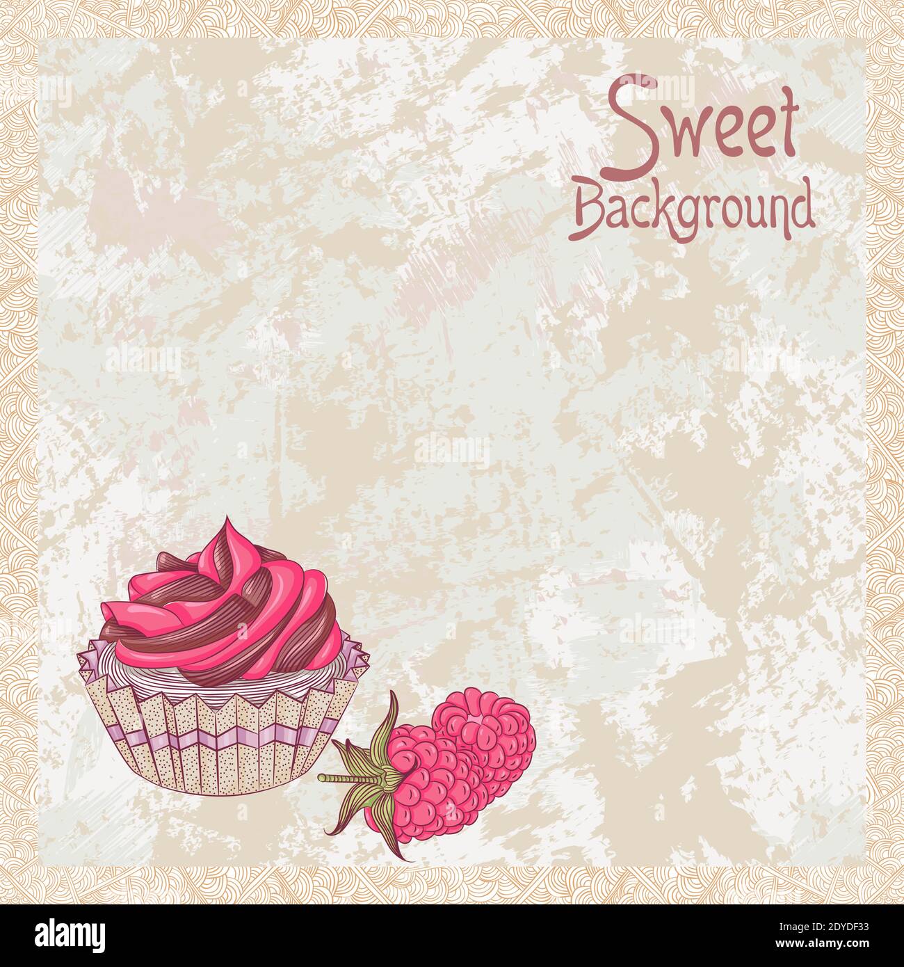 Confectionery shop banner design hi-res stock photography and images ...