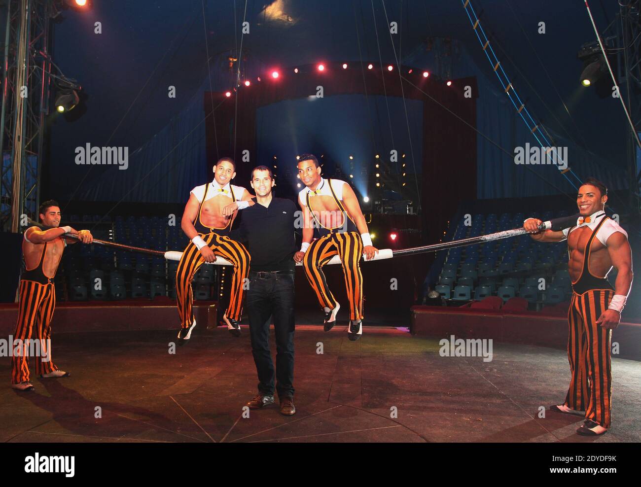 French Olympic champion pole vault Romain Mesnil saves Arlette Gruss ...