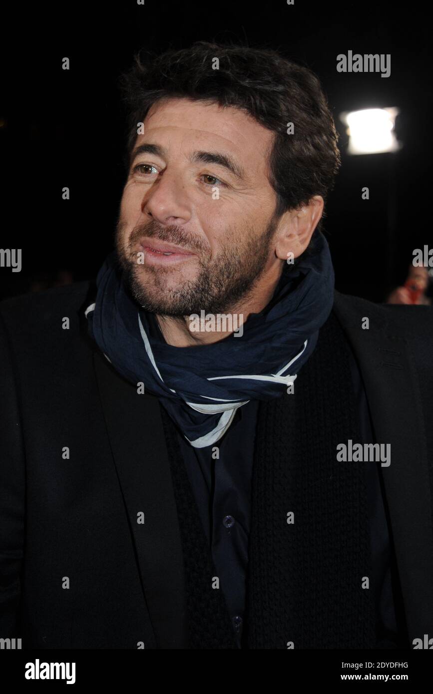 French singer/actor Patrick Bruel arriving at the 'Champs Elysees' TV ...