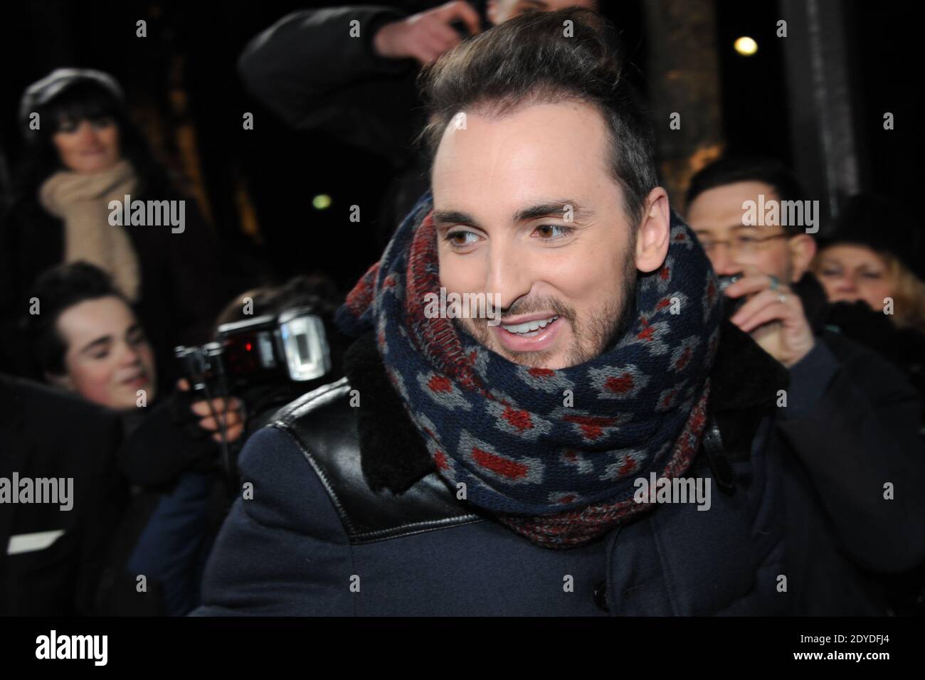 Christophe willem champs elysees hi-res stock photography and images ...