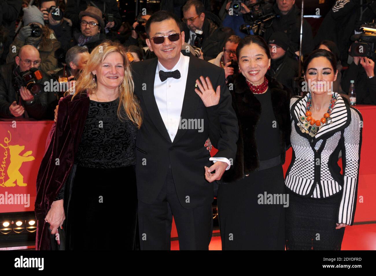 Ellen Kuras, Wong Kar Wai and his wife Esther and Shirin Neshat ...