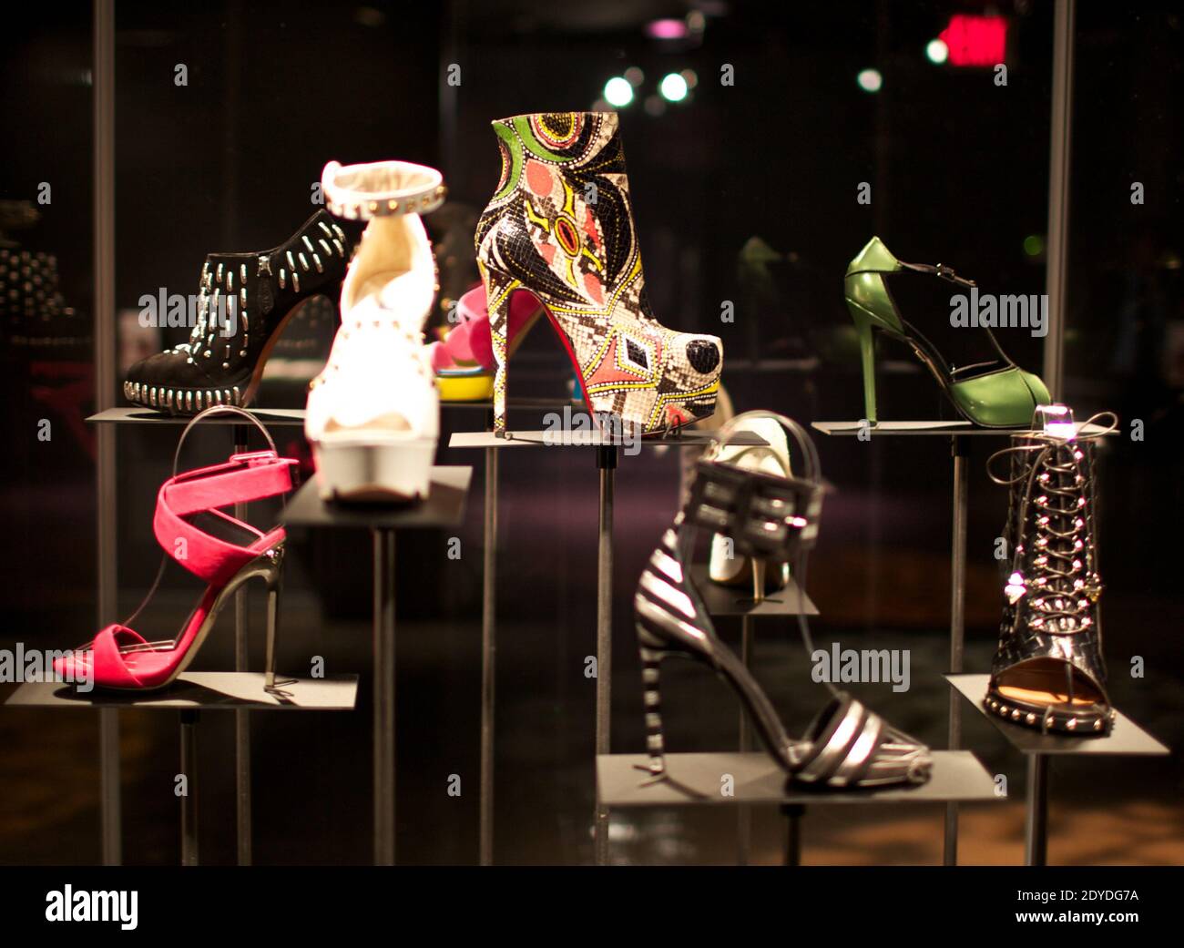 Opening reception for Shoe Obsession, featuring approximately 150 ...