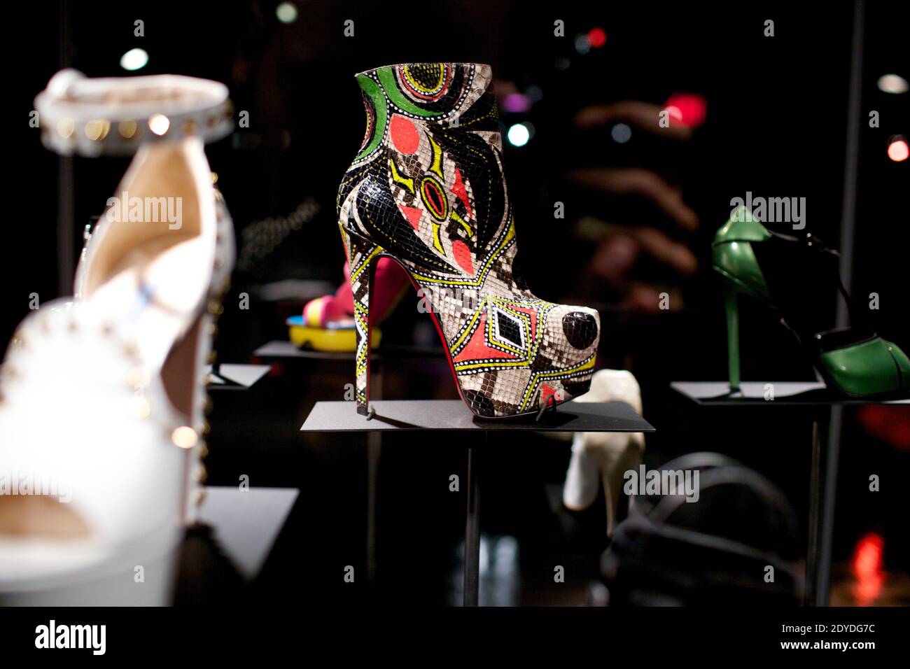Opening reception for Shoe Obsession, featuring approximately 150 ...