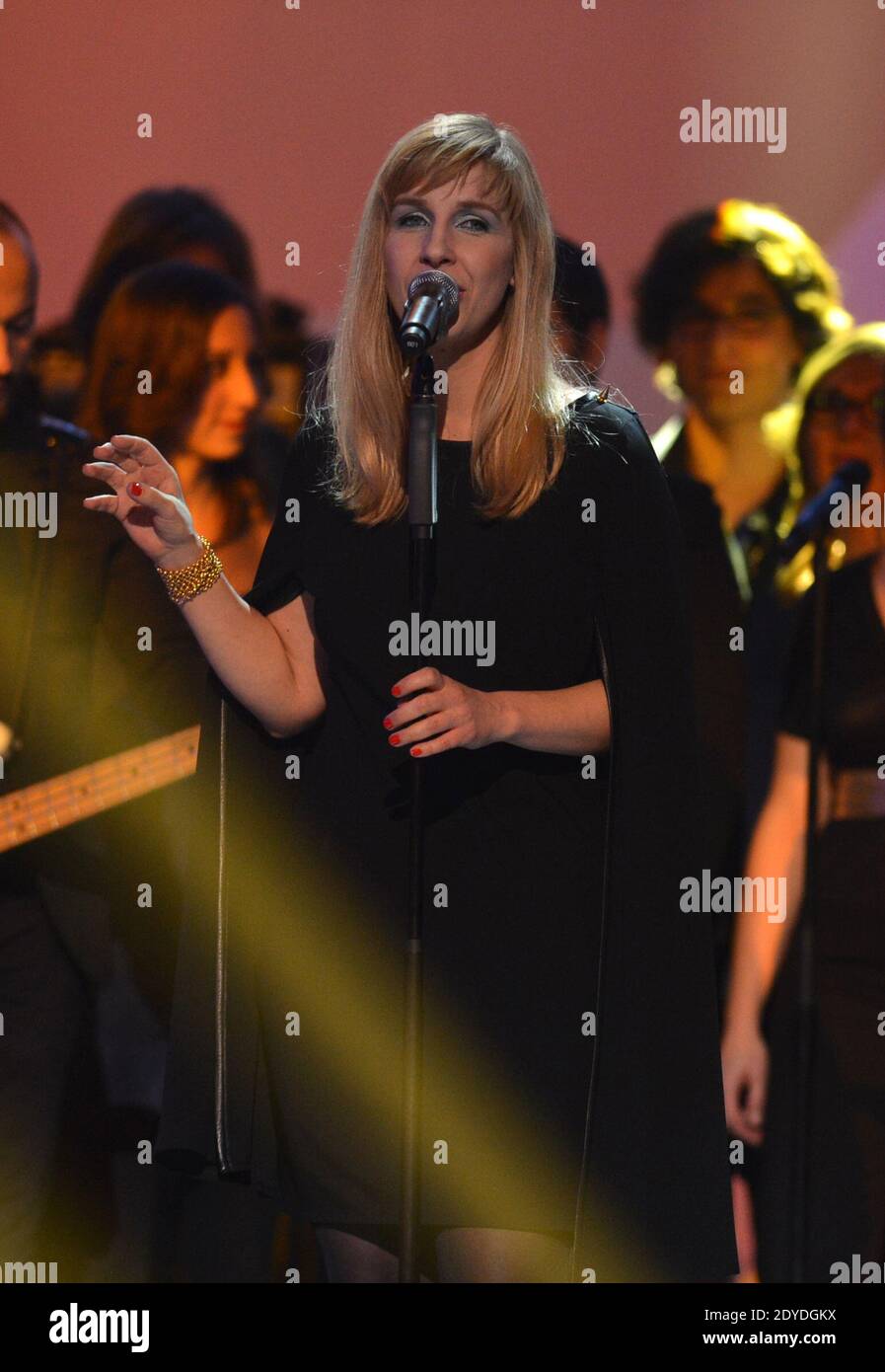 Barbara Carlotti during the 28th Victoires de la Musique ceremony held ...