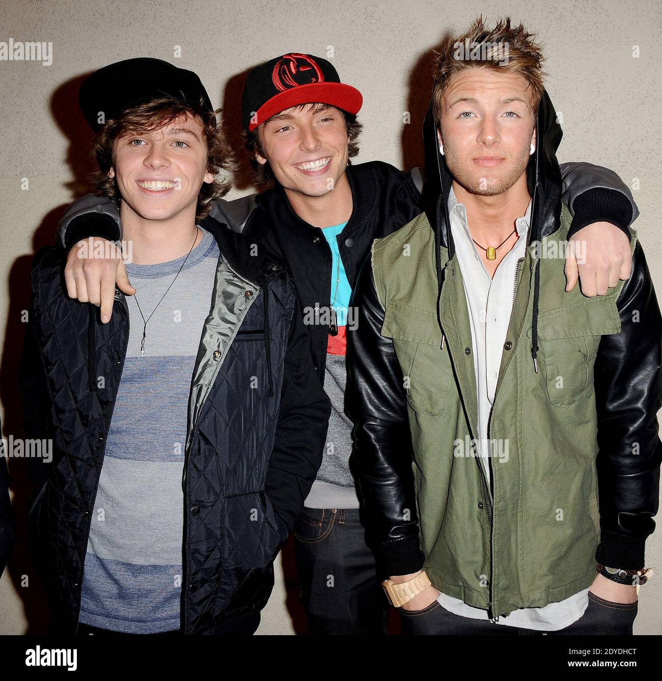 Emblem 3 attends the 16th Annual 'Friends 'N' Family' Pre-GRAMMY Event ...
