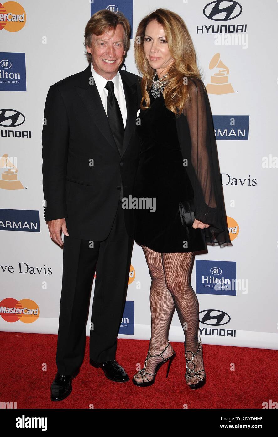 Nigel Lythgoe arrives at Clive Davis 2013 Pre-GRAMMY Gala and Salute to ...
