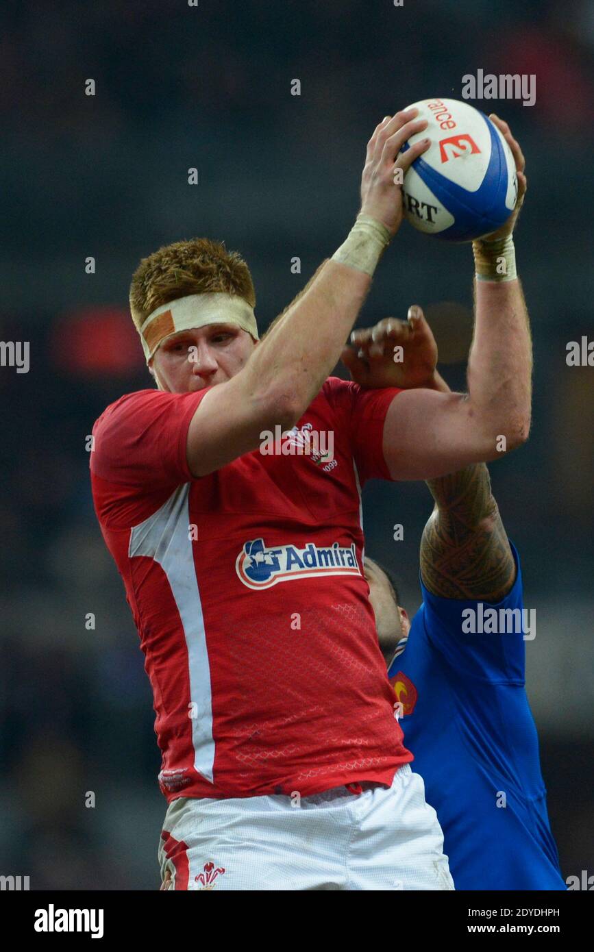 Wales's Andrew Coombs during Rugby RBS 6 Nations Tournament , France Vs ...