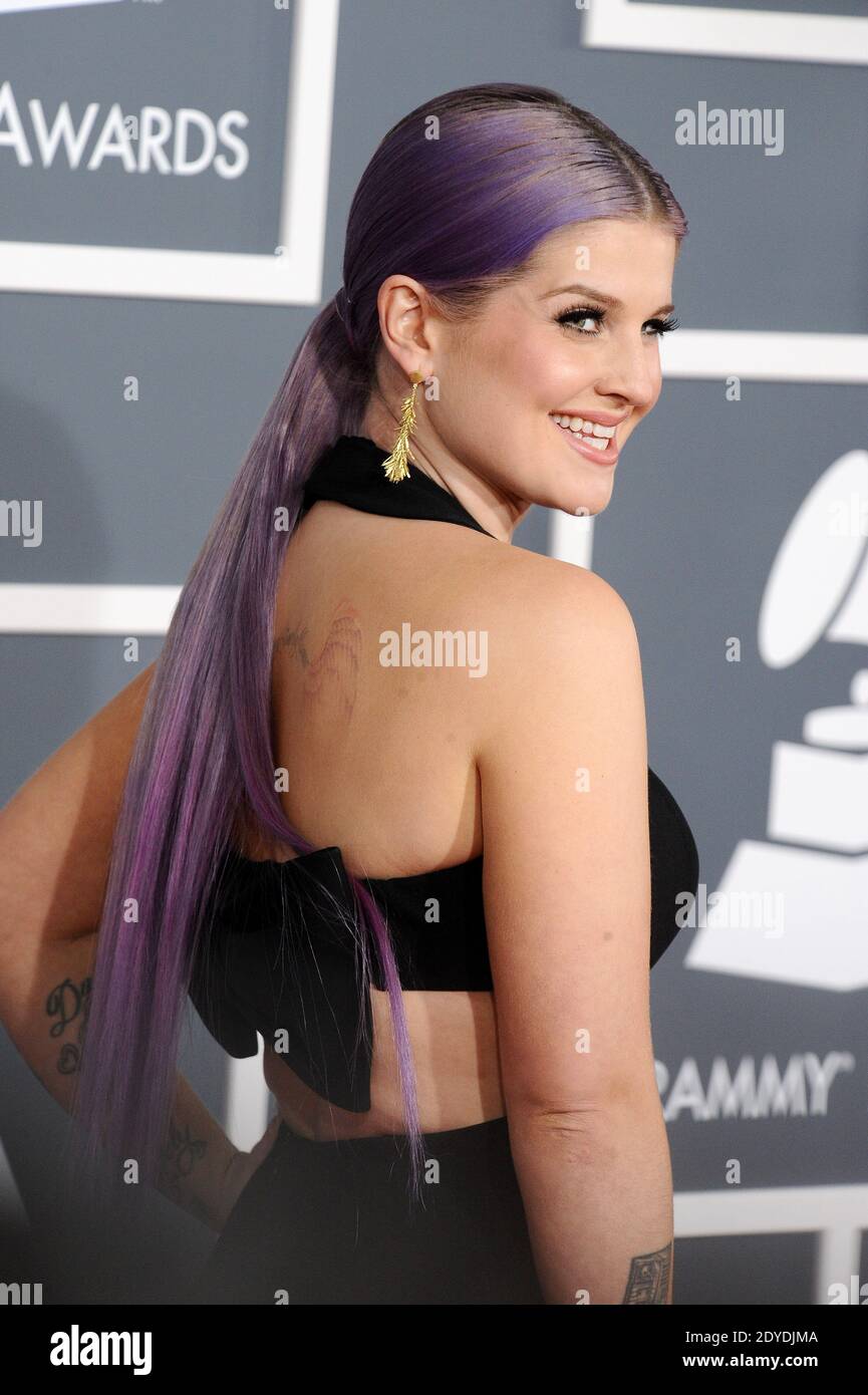 Kelly Osbourne arrives at the 55th Annual GRAMMY Awards at Staples ...