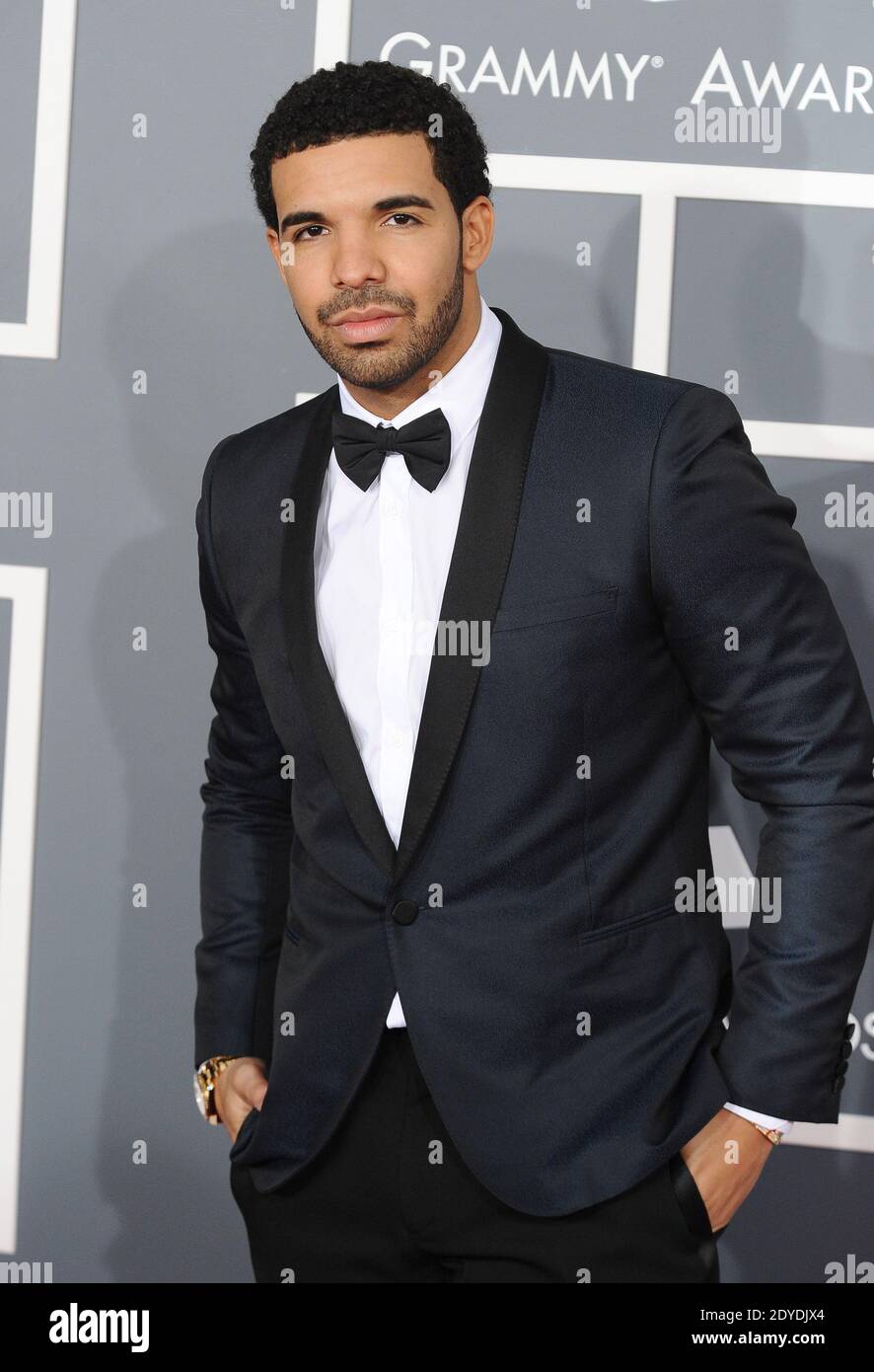 Drake arrives at the 55th Annual GRAMMY Awards at Staples Center in Los ...