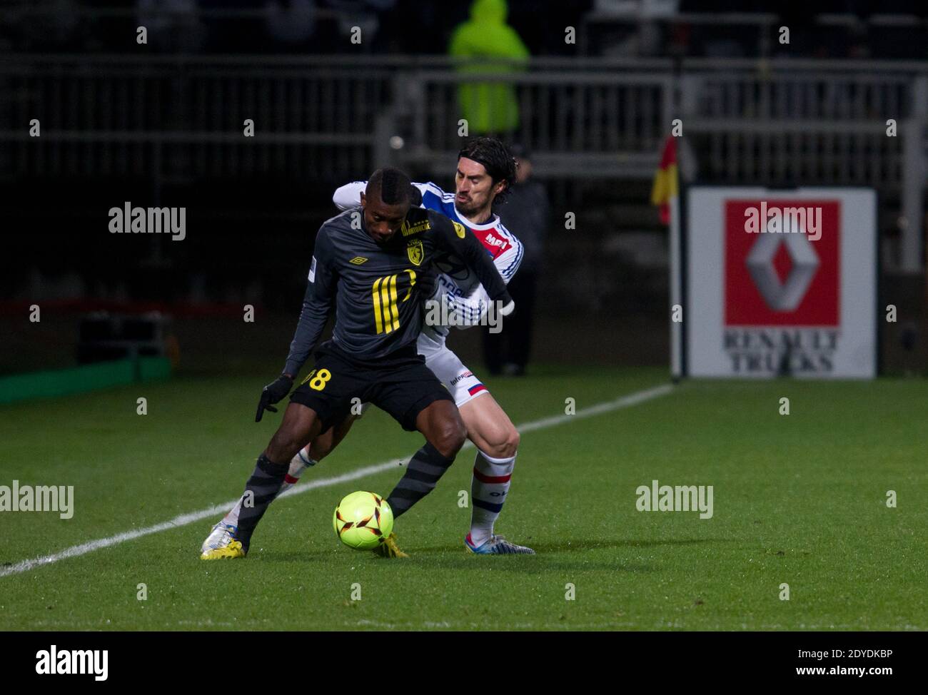 Olympique lyonnais milan bisevac hi-res stock photography and images ...