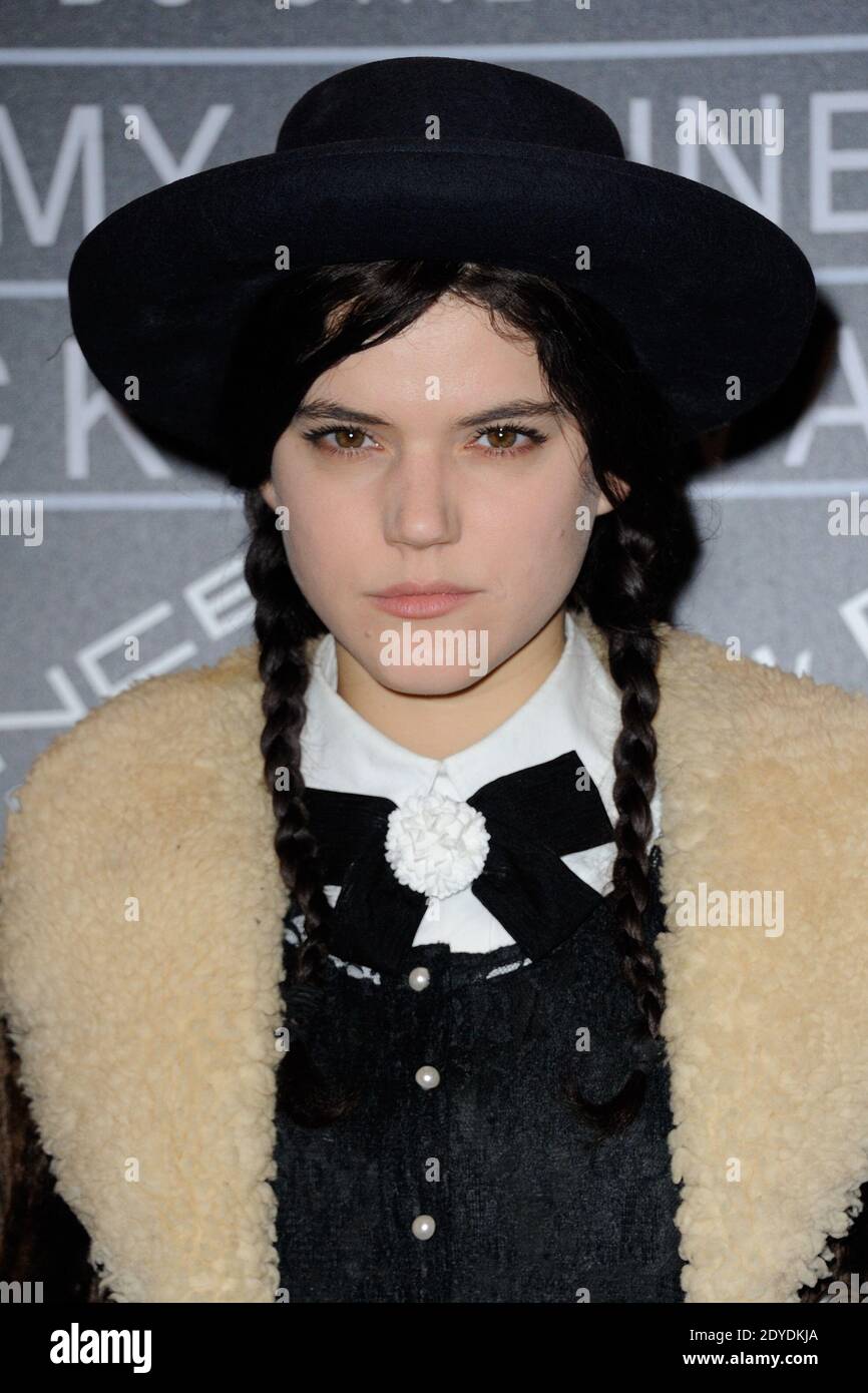 Soko attending the Romy Schneider And Patrick Dewaere Awards 2013 press ...