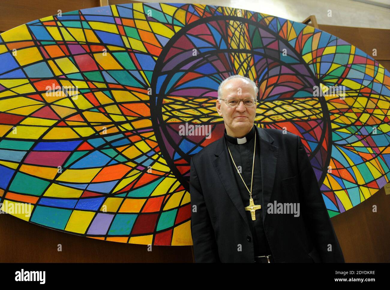 Hungarian cardinal Peter Erdo at the Vatican on November 25, 2011. He ...