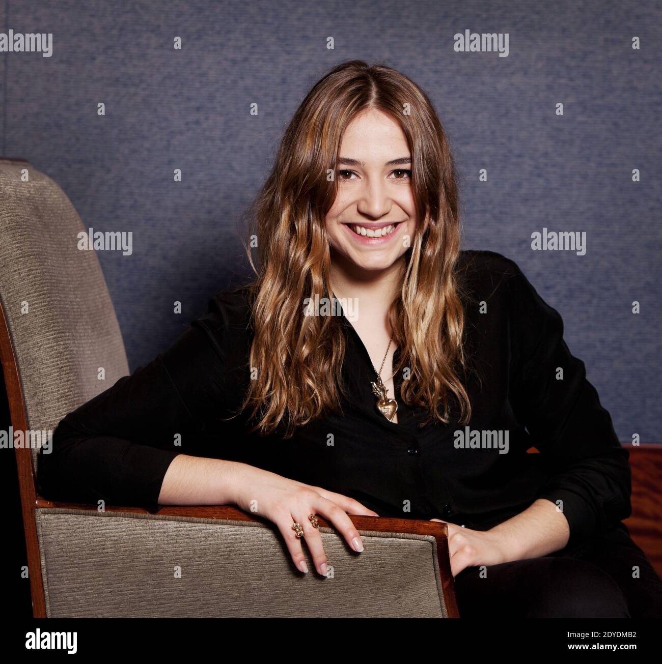 EXCLUSIVE - Izia Higelin at the Romy Schneider And Patrick Dewaere ...