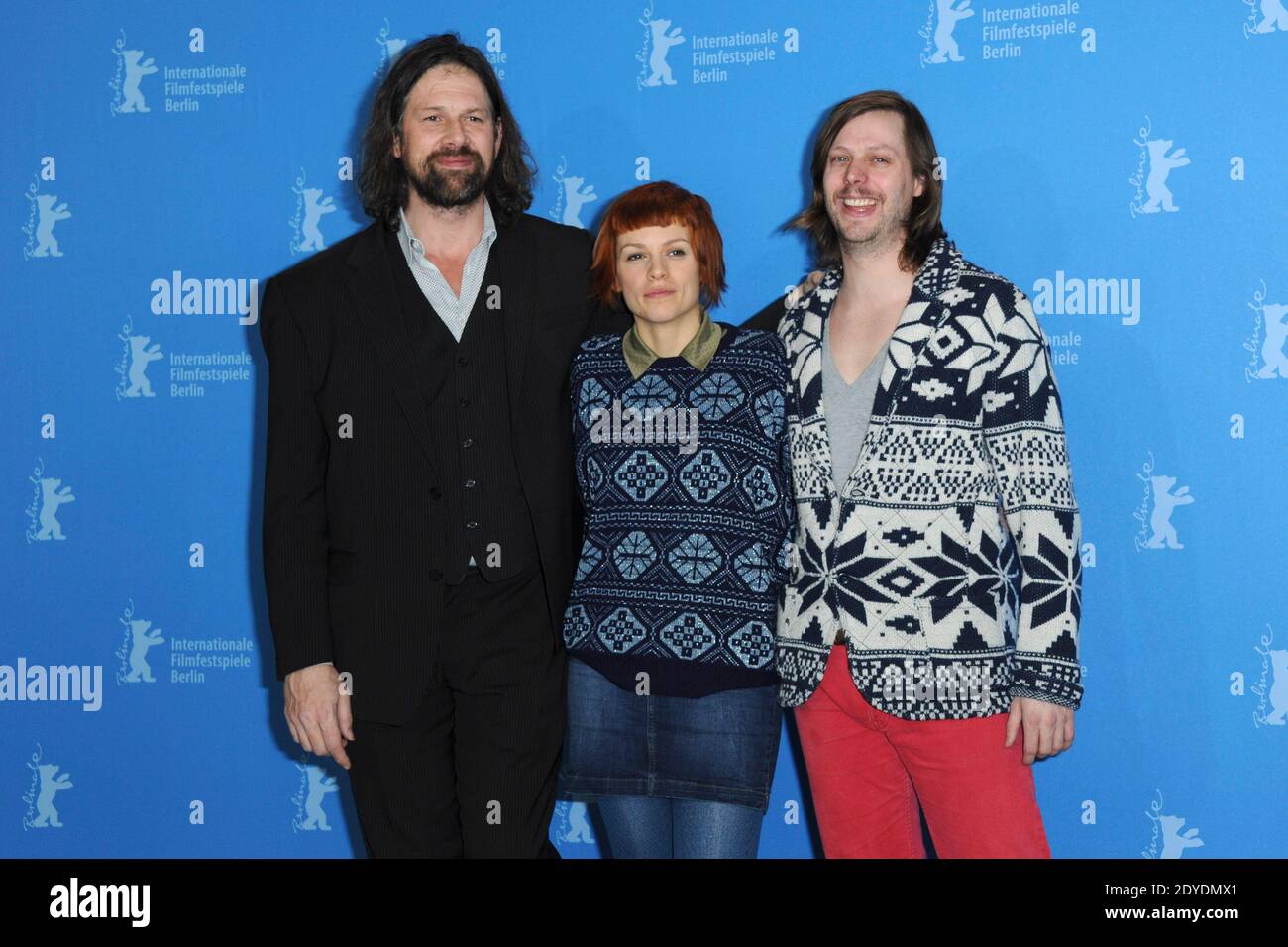 Actor Johan Heldenbergh, actress Veerle Baetens and director Felix Van ...