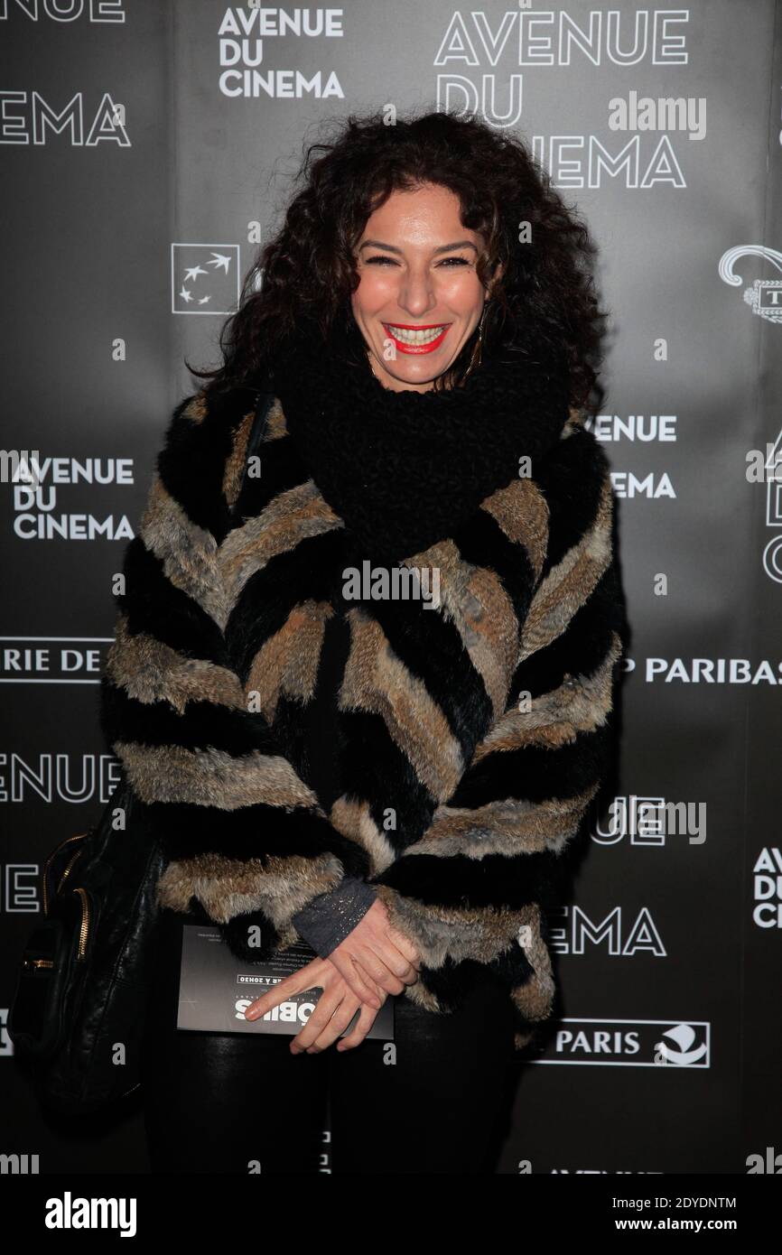 Anne Depetrini attending the premiere of 'Mobius' held at the cinema ...