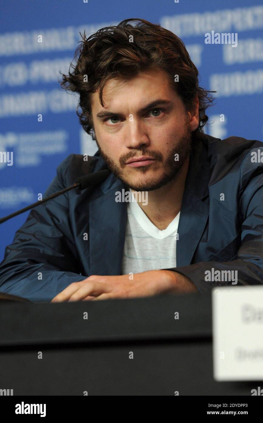 US actor Emile Hirsch attending a press conference for the film 'Prince ...