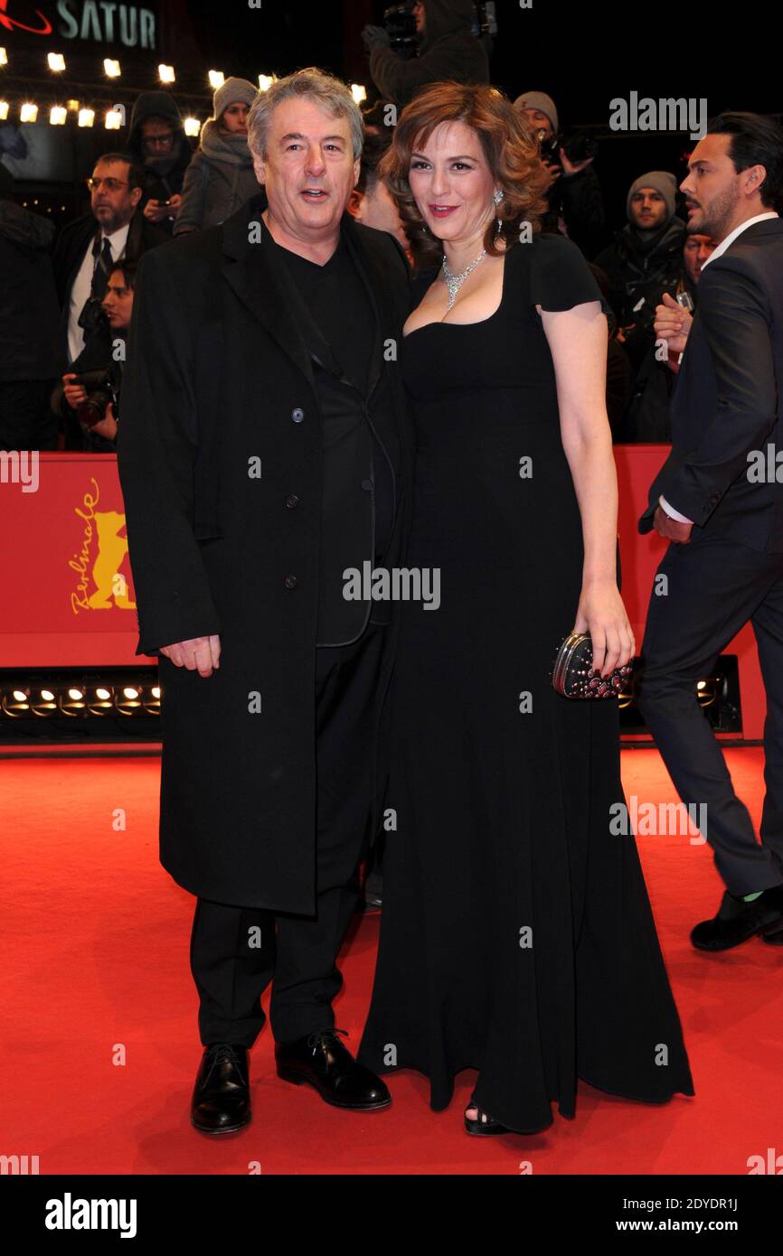 Markus Imboden and Martina Gedeck attending the 'Night Train to Lisbon ...