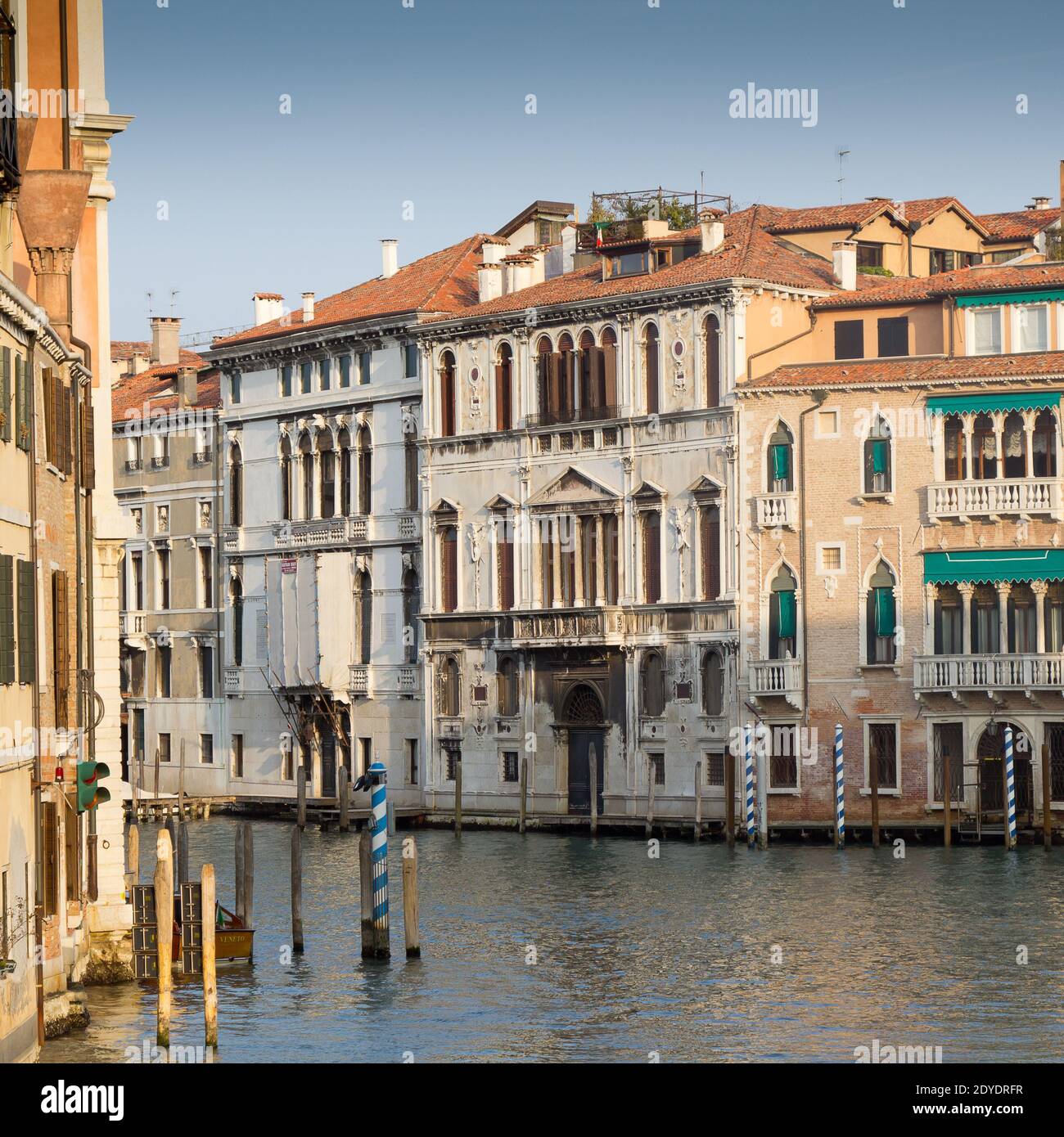 Beautiful Old house in Venice, Italy with canal Stock Photo - Alamy