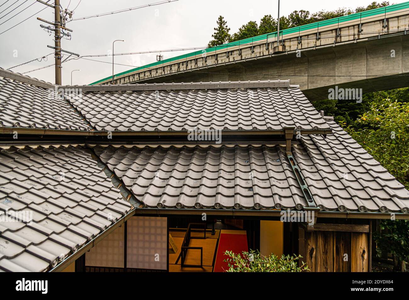 Japanese Architecture and Design of Tokaido Inn Stock Photo - Alamy
