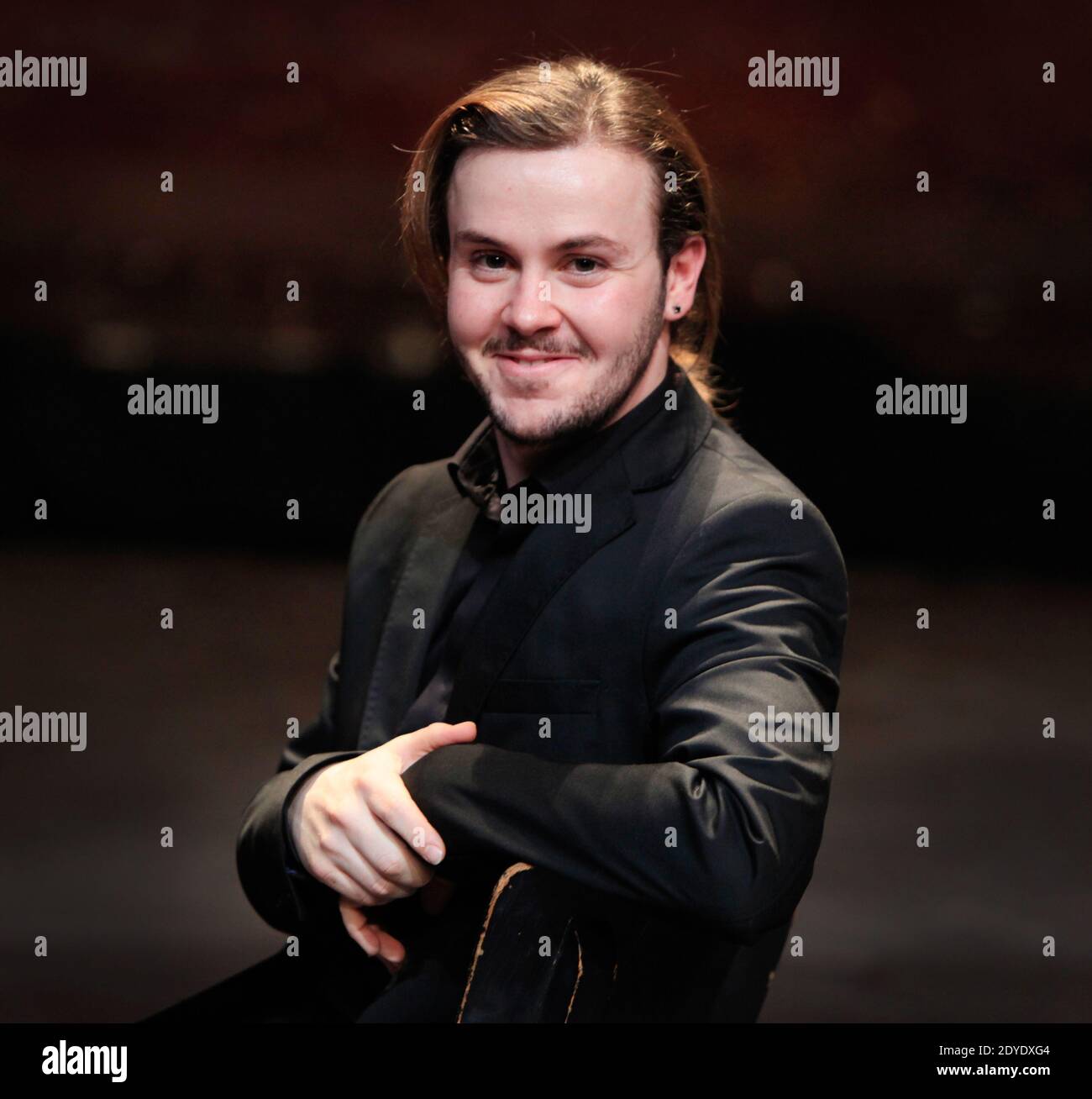 Kevin Amiel posing during the Revelations Classical ADAMI 2013 held at ...