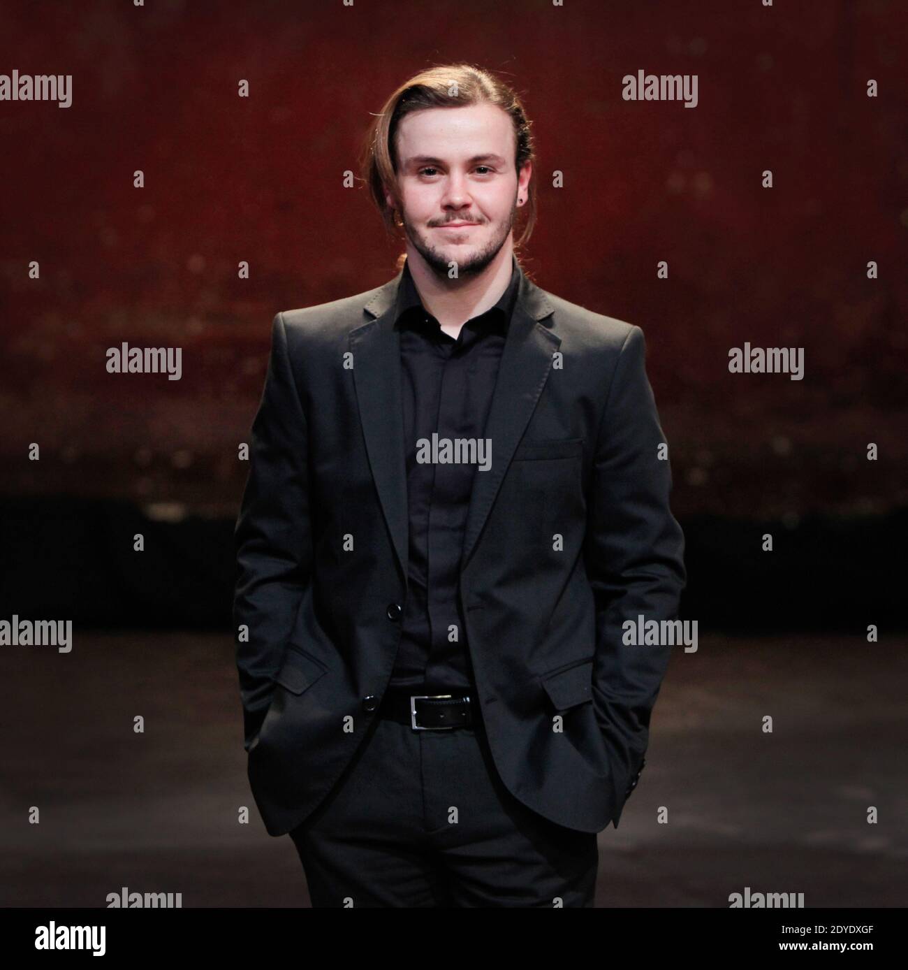 Kevin Amiel posing during the Revelations Classical ADAMI 2013 held at ...