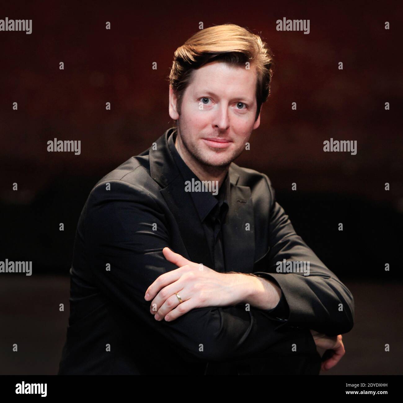 Luc Bertin-Hugault posing during the Revelations Classical ADAMI 2013 held at the 'Theatre des ...