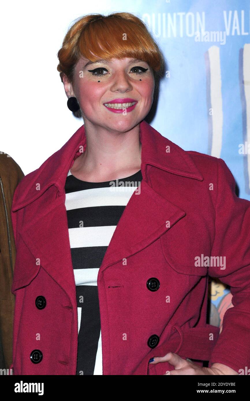 French singer Luce Brunet attending the 'Ouf' Premiere at Mk2 ...