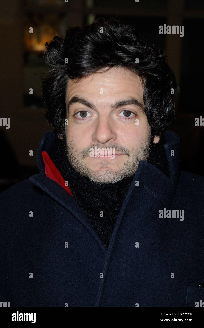 Mathieu Chedid arriving at the 20th Solidarite Sida Gala held at the ...