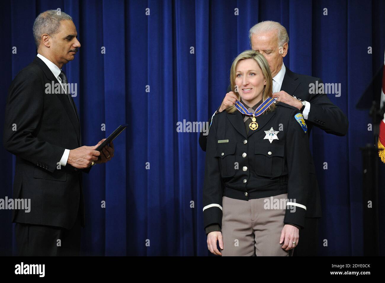 Vice President Joe Biden and Attorney General Eric Holder award Deputy ...