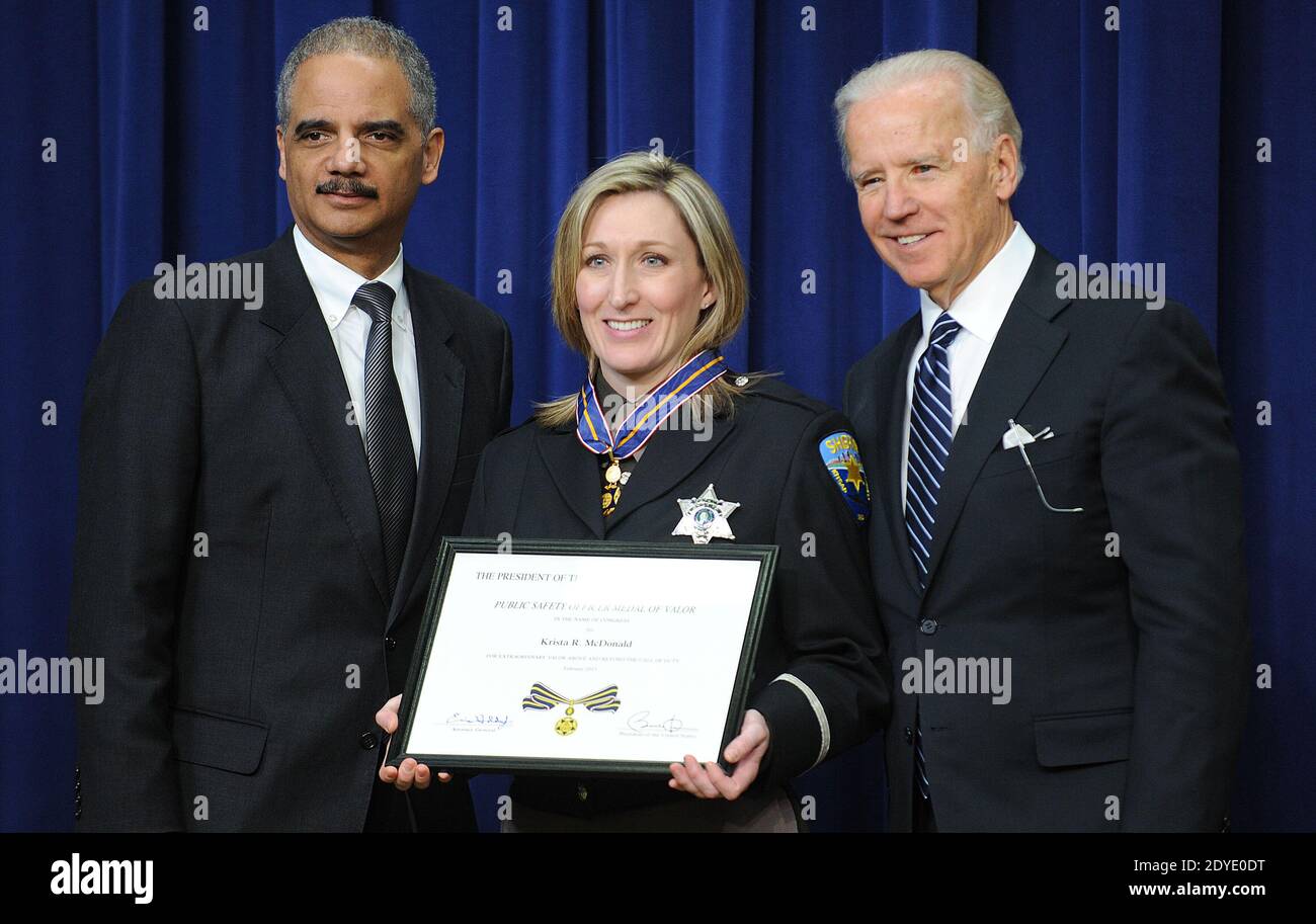 Vice President Joe Biden and Attorney General Eric Holder award Deputy ...