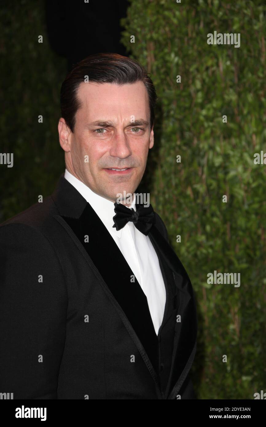 Jon Hamm attends the 2013 Vanity Fair Oscar Party held at the Sunset ...
