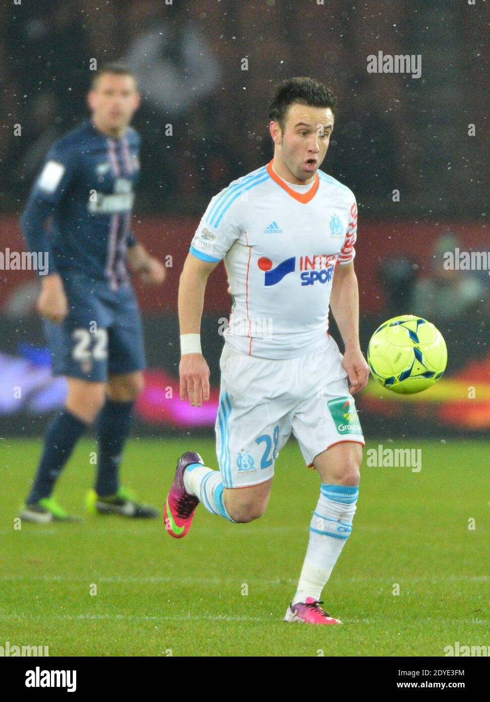 OM's Mathieu Valbuena during the French First League League Soccer ...