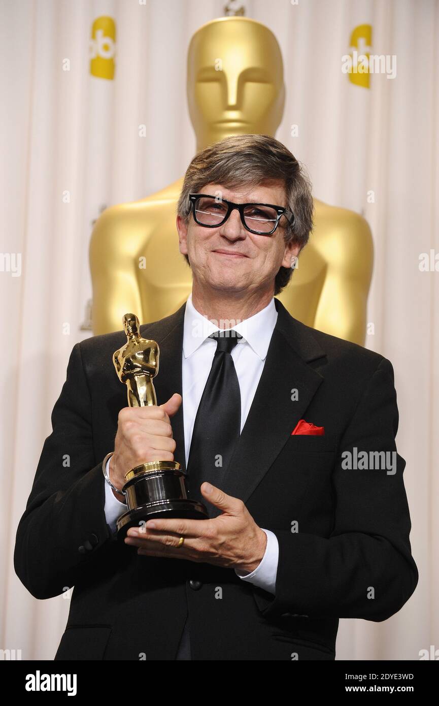 Rick Carter poses in the press room during the 85th Annual Academy ...