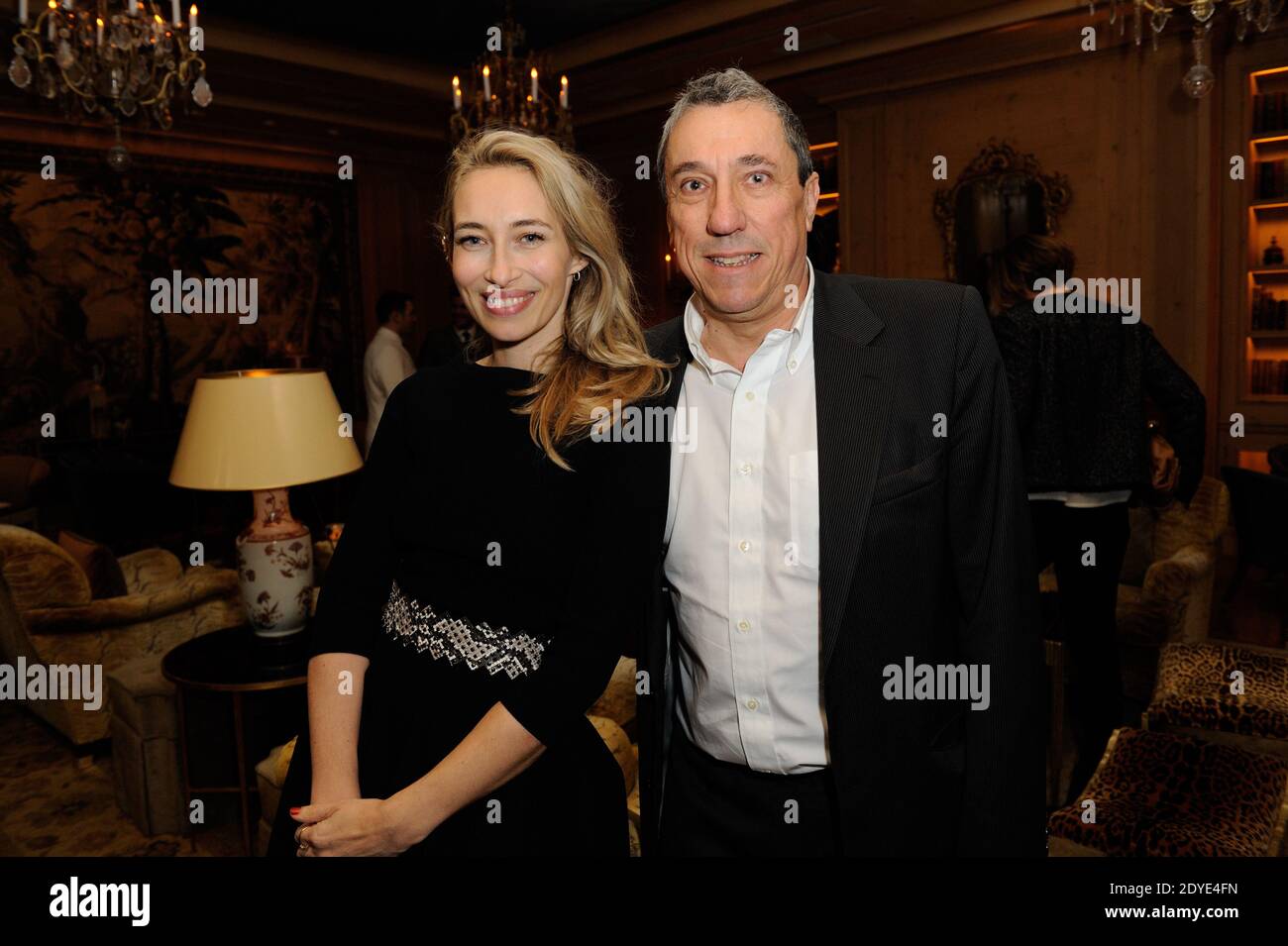 Jerome Bureau (President de Paris Premiere) et Alexandra Golovanoff a ...