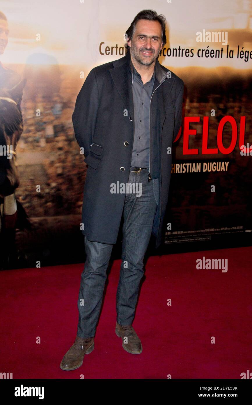 Emmanuel Chain attending the 'Jappeloup' Premiere at Grand Rex cinema ...